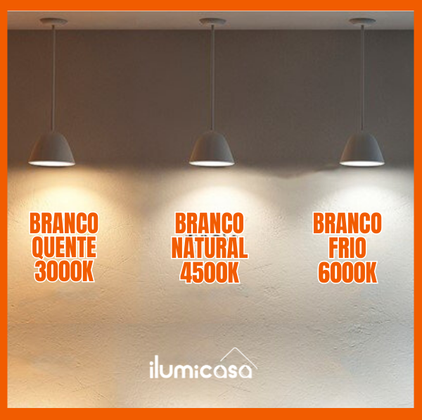 Lâmpada High Led Tkl 110 / 20w 3000k E27 - 7x7x10,5cm - Branco Quente - Taschibra